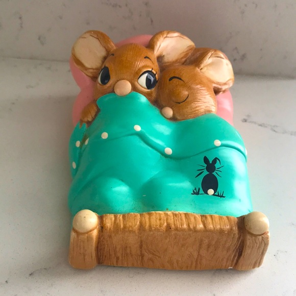Pendelfin | Art | Pendelfin Twins Sleeping Bunny Figurine | Poshmark